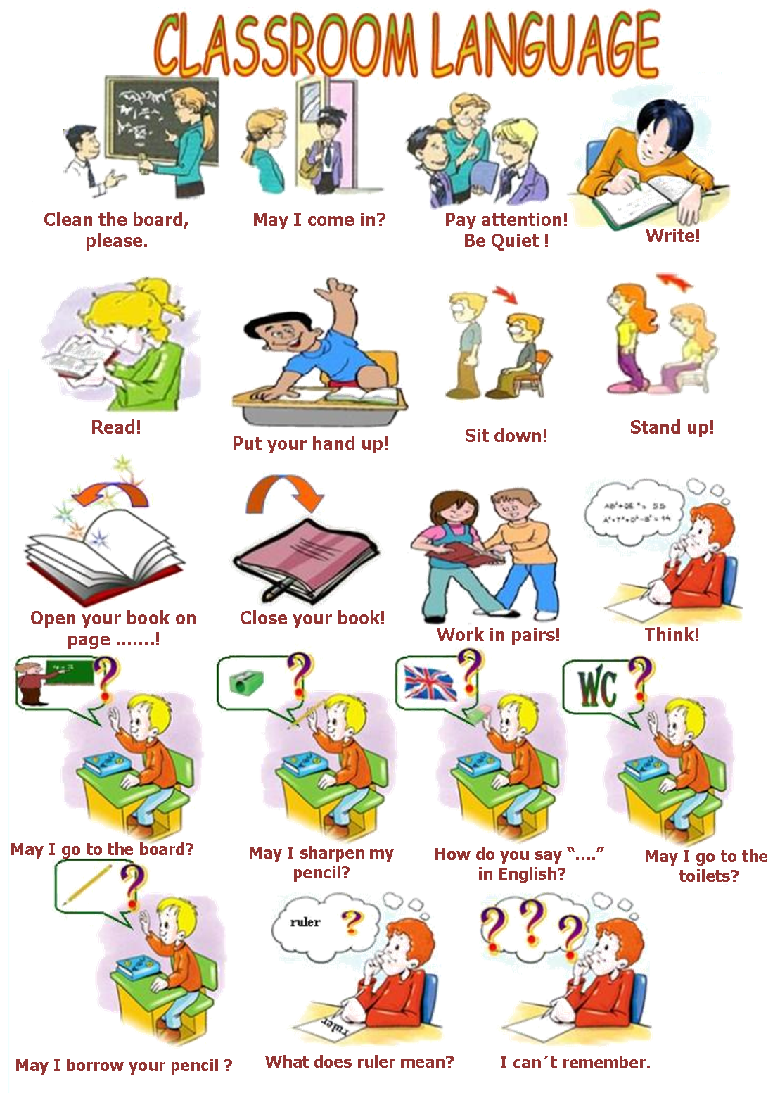 Spicy Expressly Recommended Vocabulaire Anglais 6 me Imprimer 